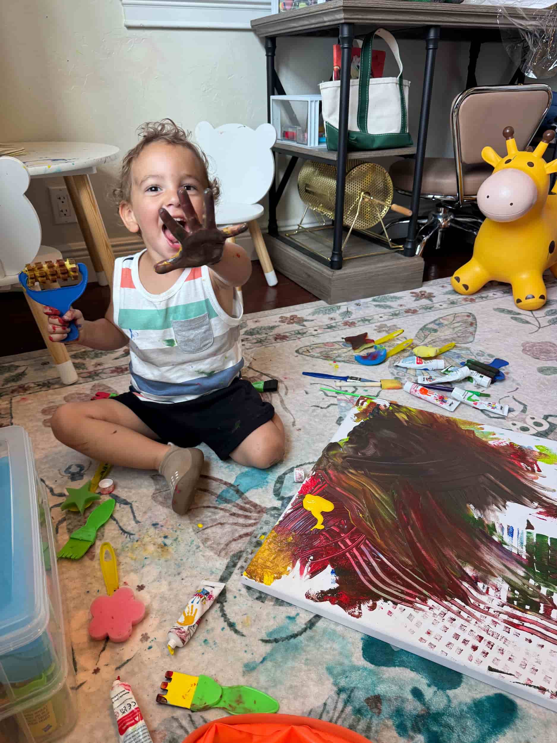 Mess, Motherhood, and Mushy Paint: The Hard Part of Raising a Child ...
