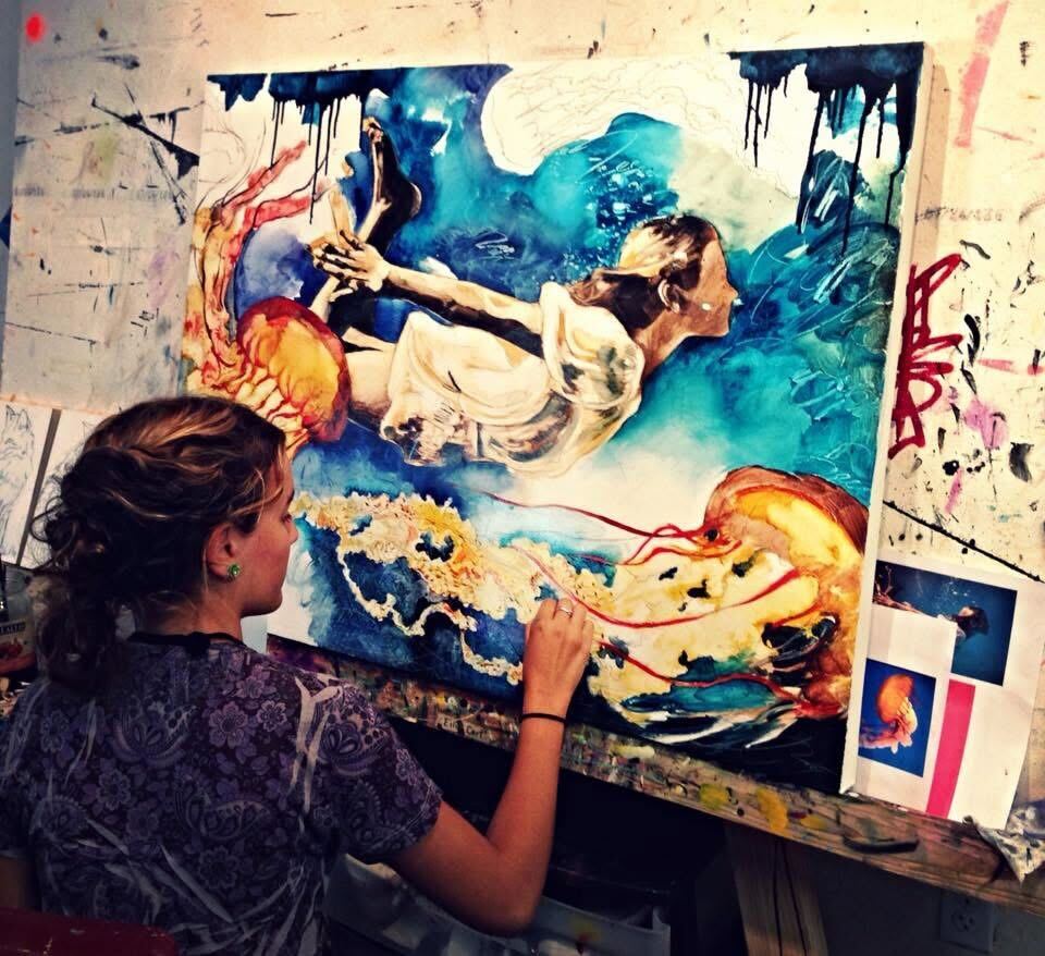 The Seat of Beauty: Where Heaven Touches Earth – Elli Milan Art