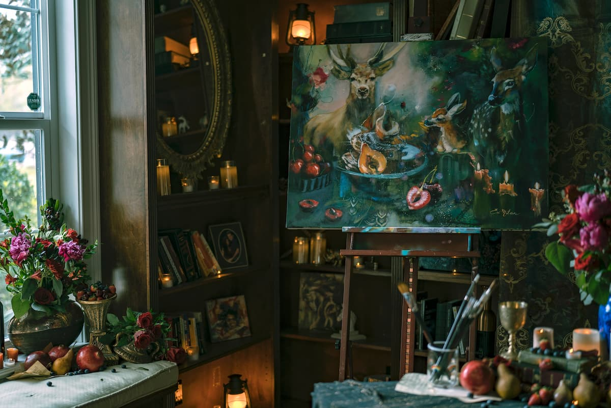 Immersive Art Exhibition by Elli Milan – Elli Milan Art