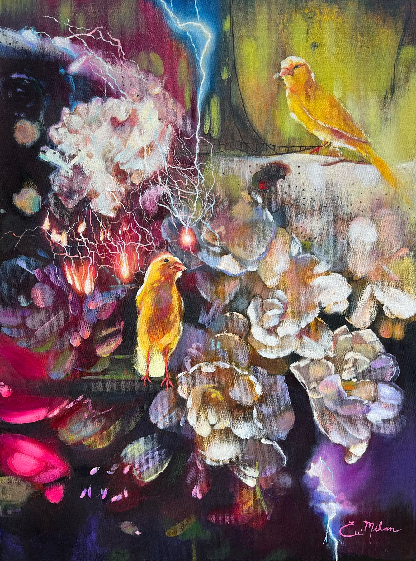 "Awestruck" – Elli Milan Art